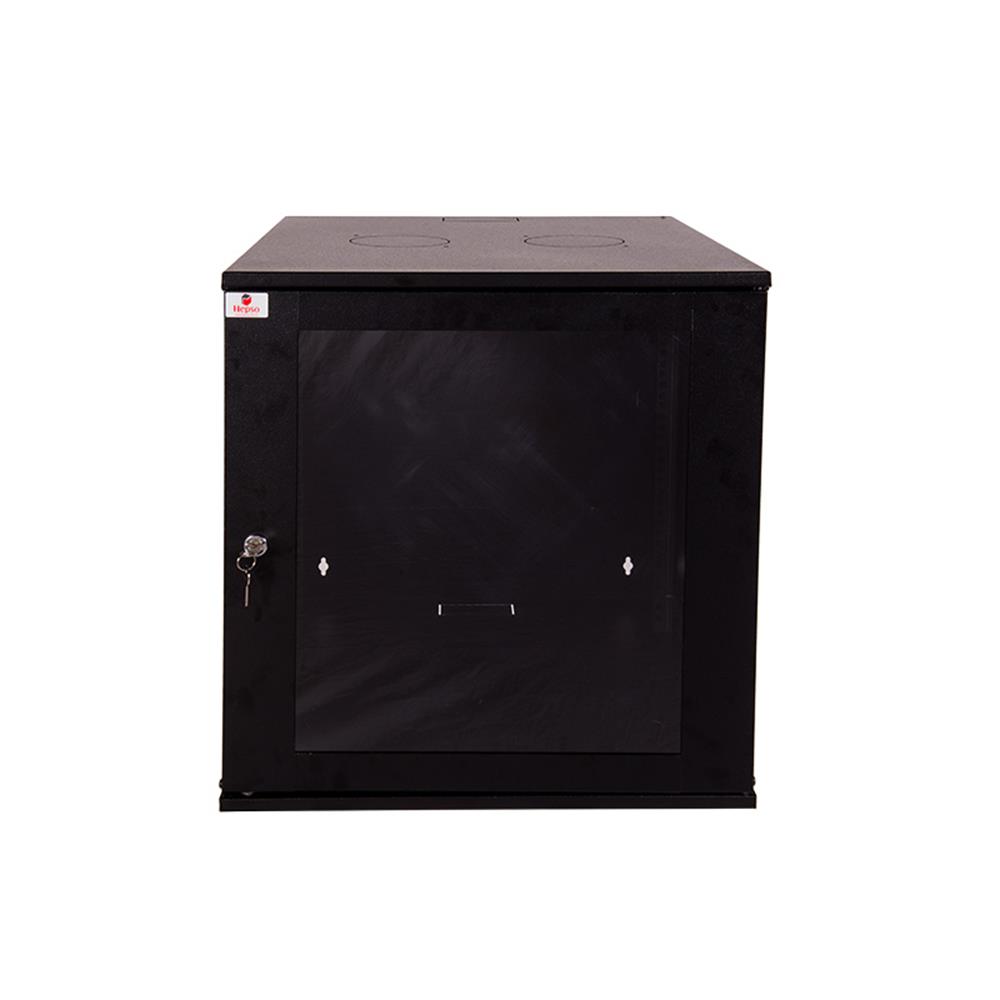 RACK MINI RACK DE PAREDE 19" 12U X 570MM PRETO HEPSO (HMAP1219570P ...