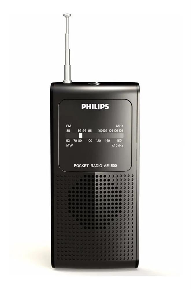 RADIO PORTATIL PHILIPS AM/FM A PILHA (AE1500) - Millenium Informática