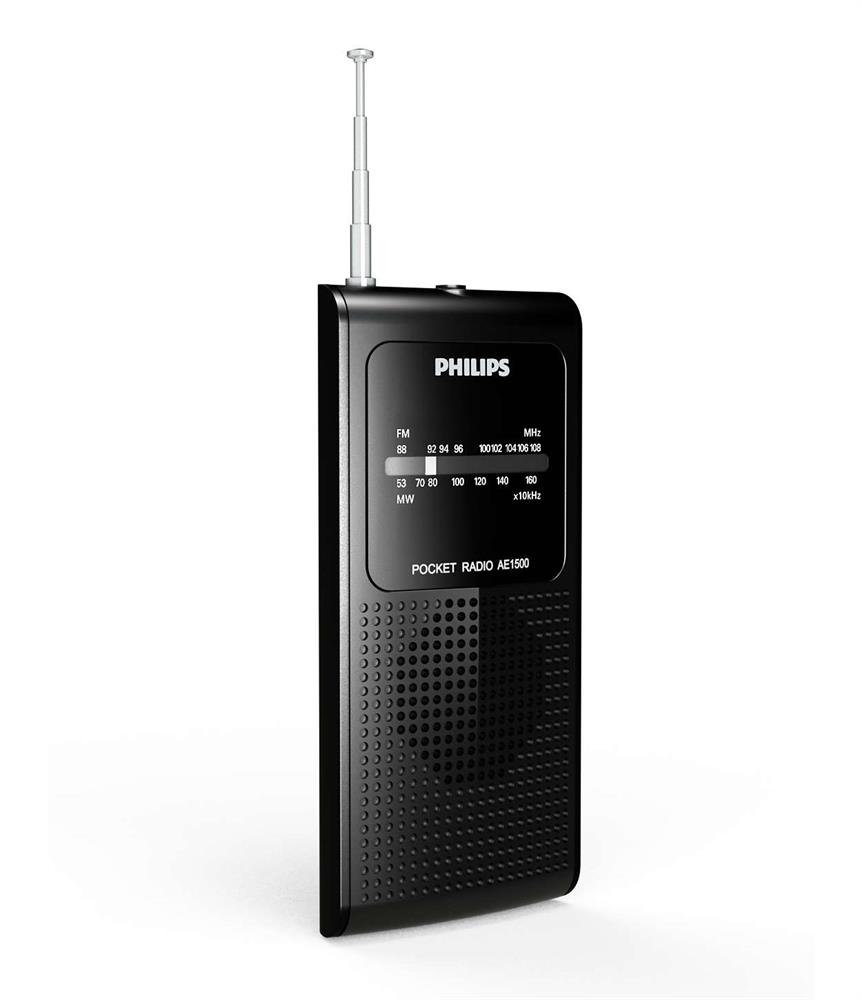 RADIO PORTATIL PHILIPS AM/FM A PILHA (AE1500) - Millenium Informática