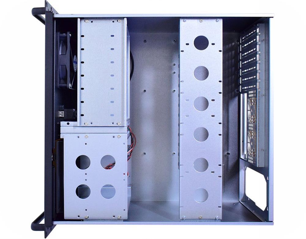 RACK GABINETE SERVIDOR K-MEX CR-S445 19" 4U S/ FONTE (CRS445RA0010BOX) - Millenium Informática