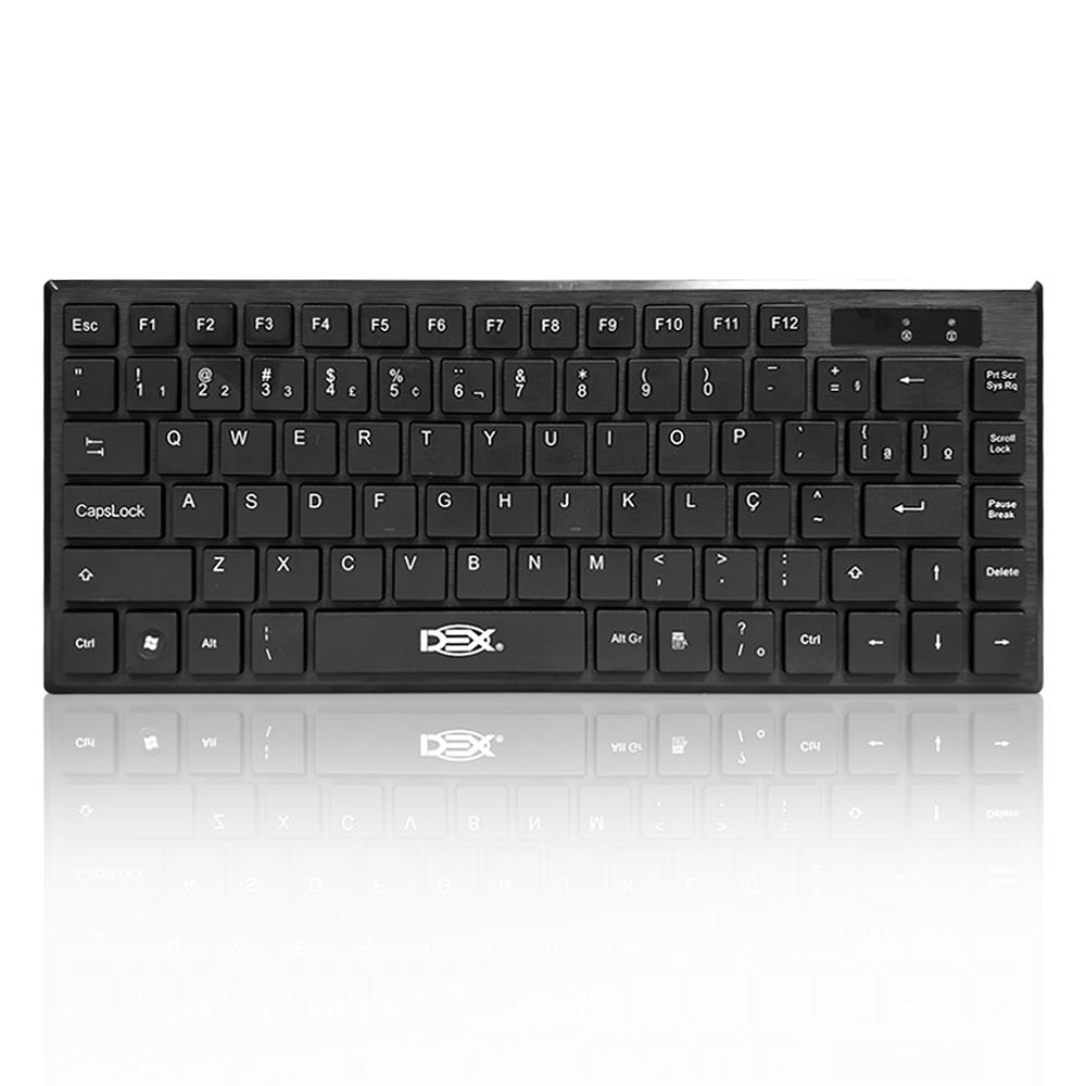 TECLADO MINI DEX LTK-667 PRETO USB C/ CABO DE 1.4 METROS - TECLAS ...