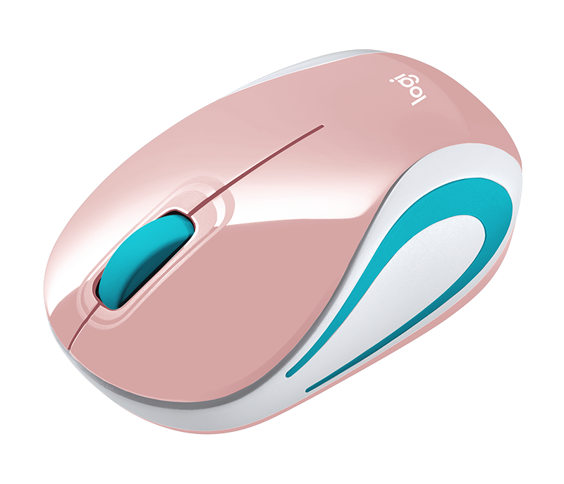 MOUSE LOGITECH WIRELESS M187 ROSA (910-005364) - Millenium Informática