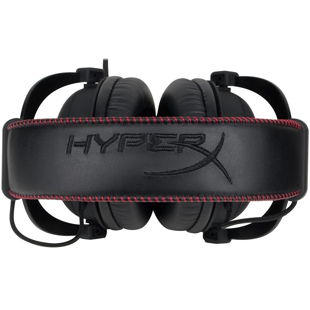 FONE DE OUVIDO COM MICROFONE HYPERX GAMER CLOUD CORE PRETO/VERMELHO ...