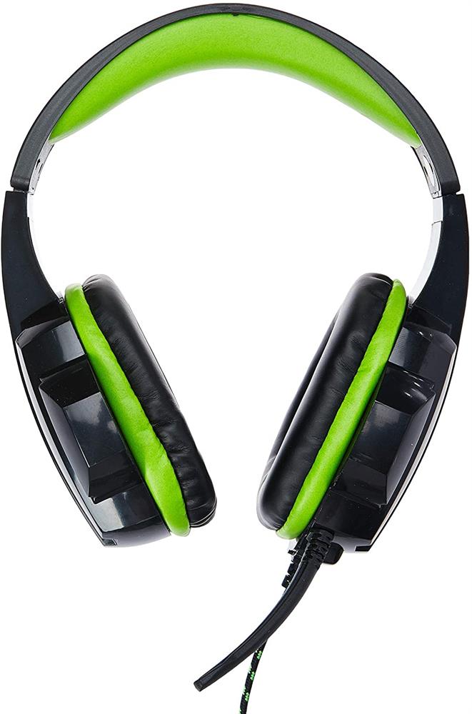FONE DE OUVIDO COM MICROFONE MULTILASER GAMER PH123 PRETO/VERDE P2 ...