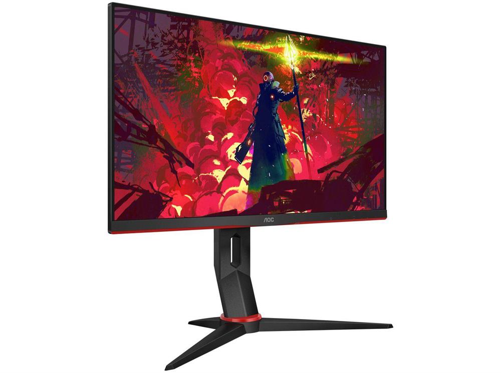 MONITOR 24" AOC LED HERO 24G2 GAMER 144HZ 1MS FREESYNC/IPS/WIDESCREEN ...