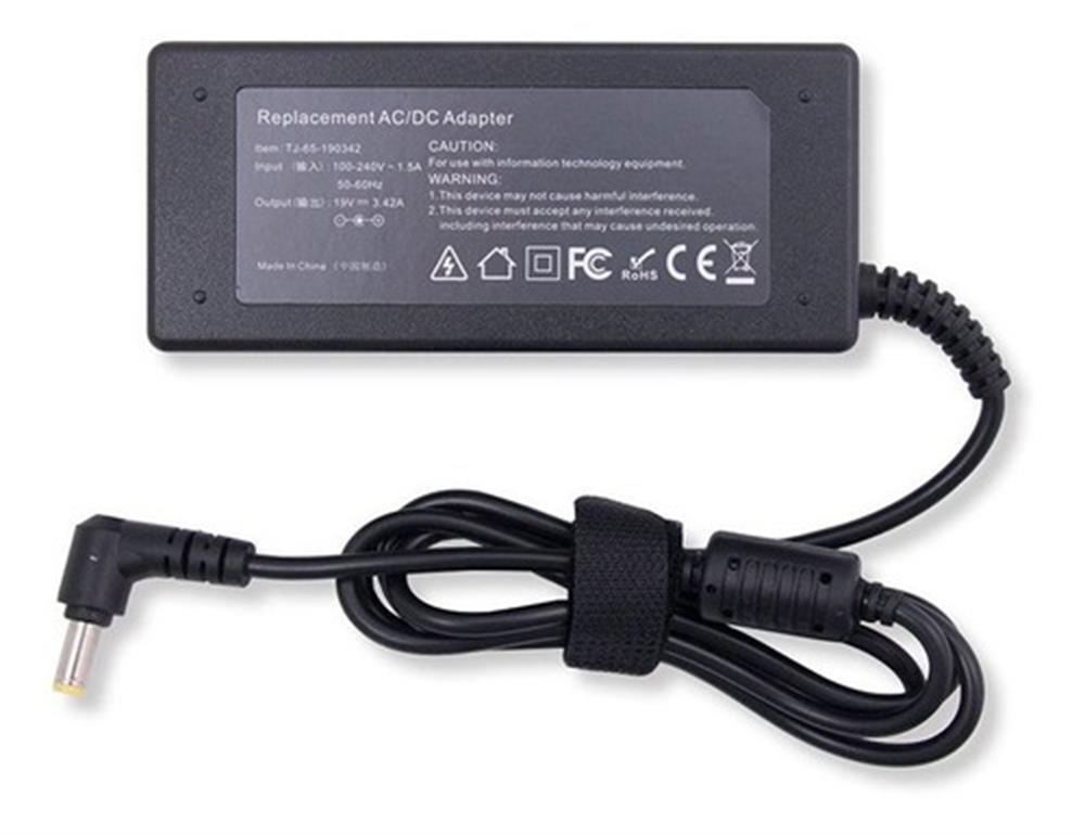 FONTE NOTEBOOK ACER BRINGIT 19V 3.42A 65W 5.5MM X 1.7MM (FT002-AC-824 ...