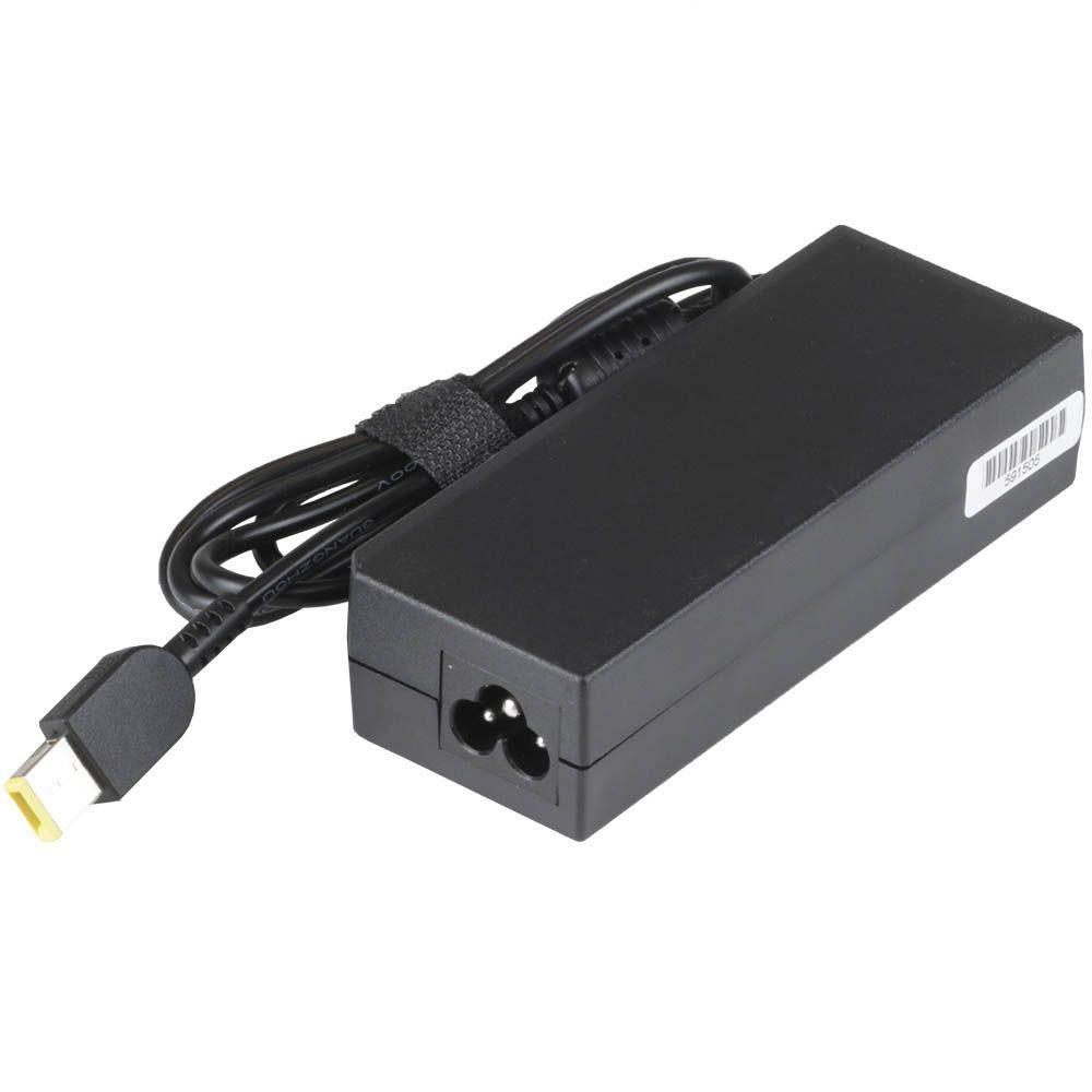 FONTE NOTEBOOK LENOVO ORIGINAL 20V 3.25A 65W PLUG RETANGULAR ...