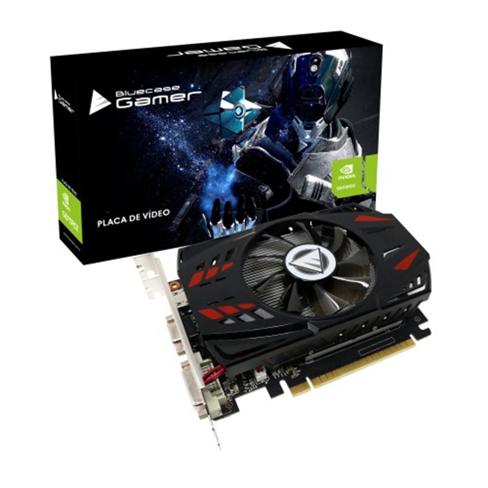 PLACA DE VIDEO NVIDIA GEFORCE GTX 750 2GB GDDR5 128BITS BLUECASE (BP-GTX750-2GD5D1) VGA/HDMI/DVI ...