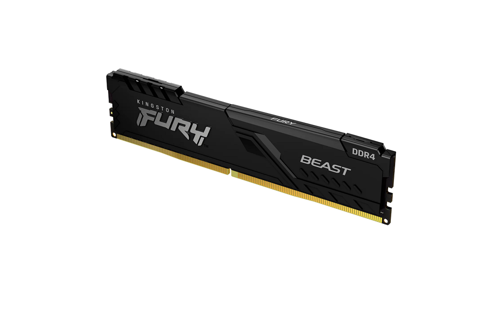 MEMORIA DDR4 8GB 3200MHZ KINGSTON FURY BEAST BLACK (KF432C16BB/8) - Millenium Informática