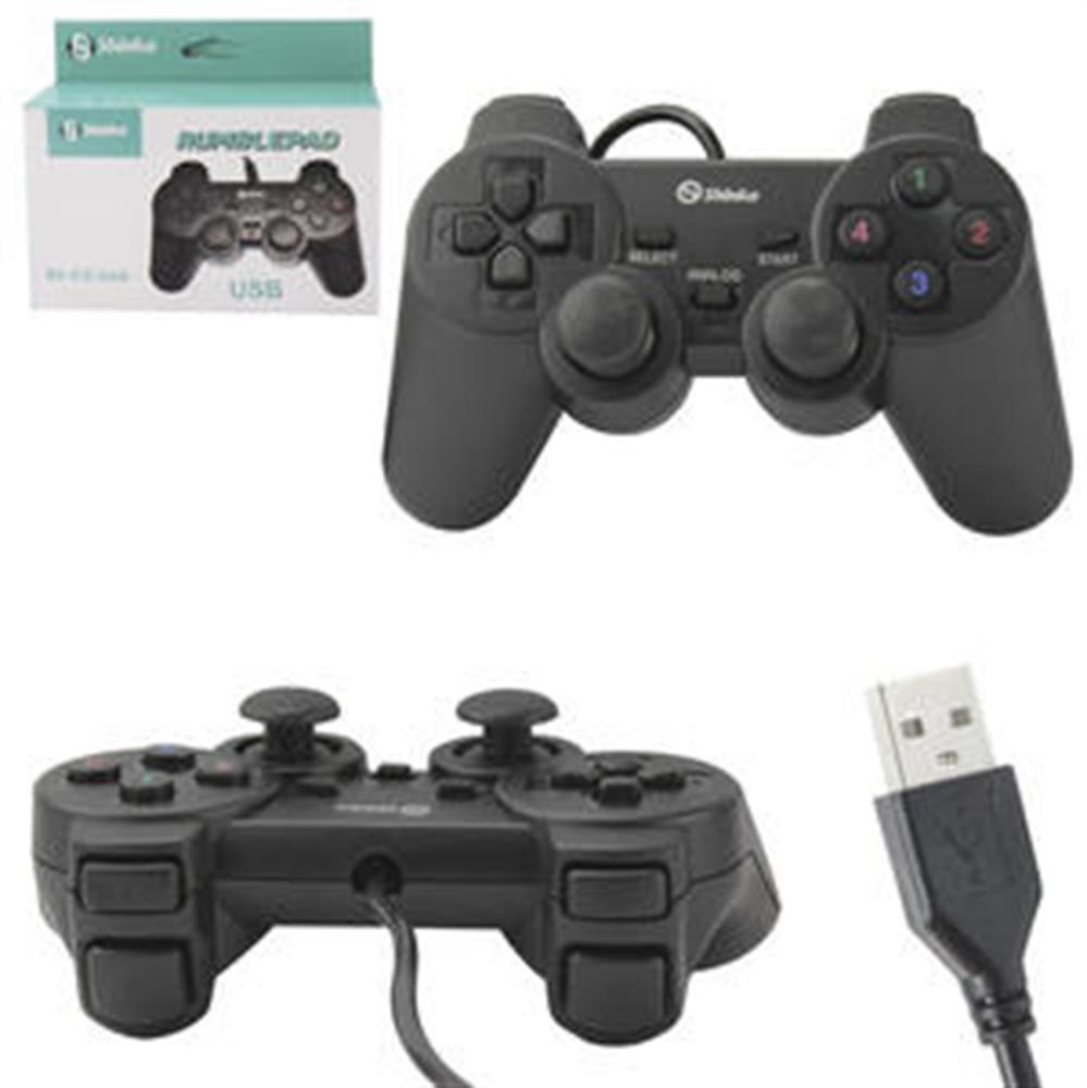 JOYSTICK JOYPAD PARA PC SHINKA USB PRETO (SH-CTL-USB) - Millenium ...
