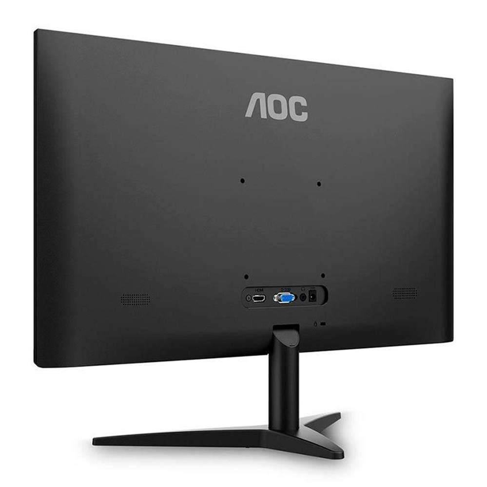 MONITOR 27.0" AOC LED 27B1 75HZ WIDESCREEN/FULL HD/PRETO (VGA/HDMI/HP ...